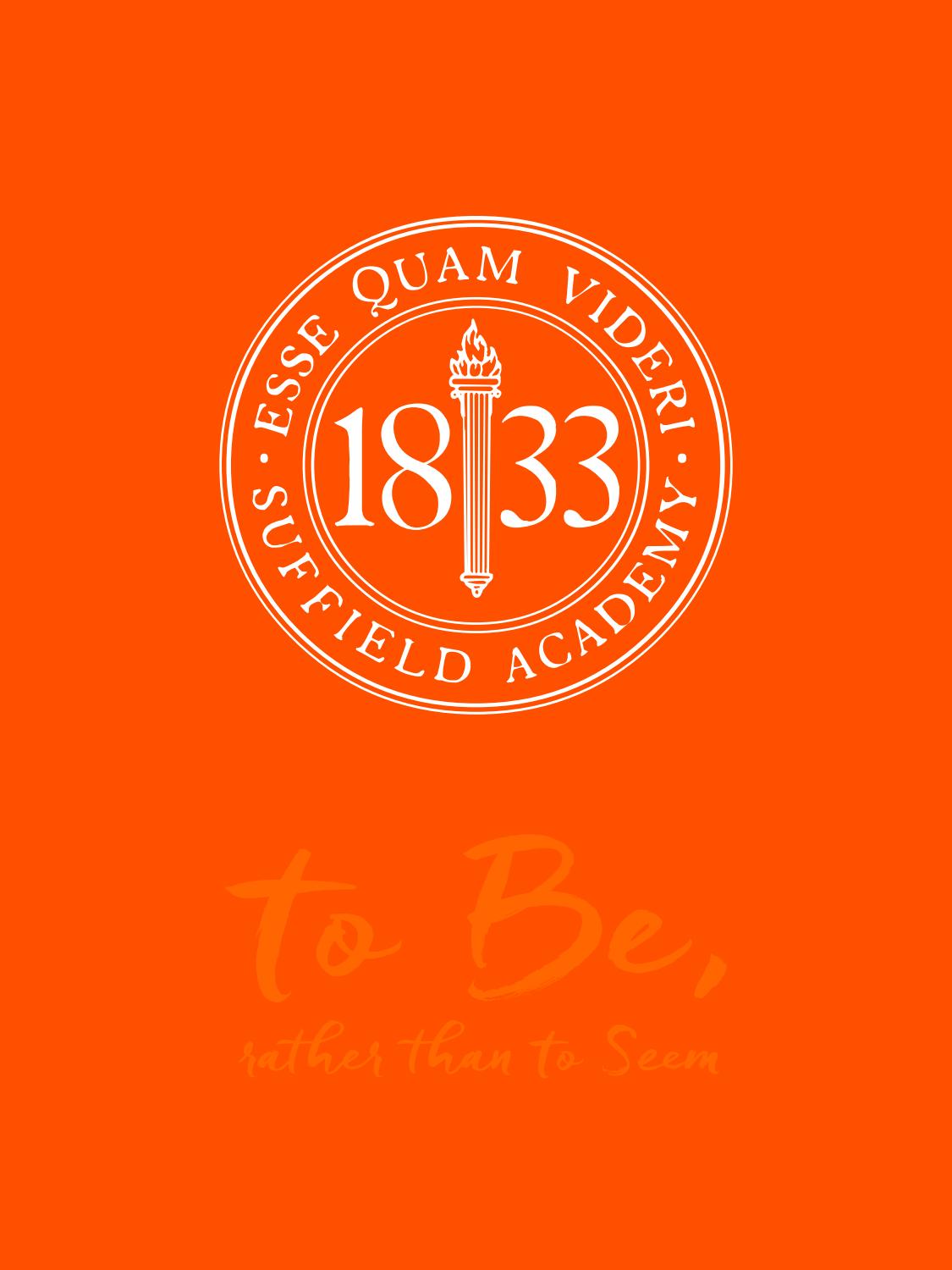 Suffield Academy Viewbook [2020] by Suffield Academy - Issuu