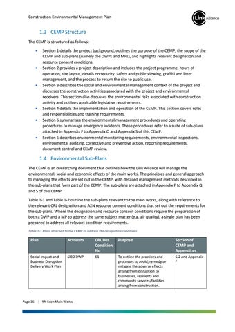 Construction Environmental Management Plan by City Rail Link Ltd - Issuu