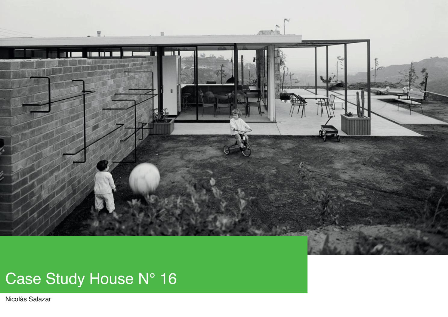 Case Study House N 16 by Nicolás Salazar - Issuu