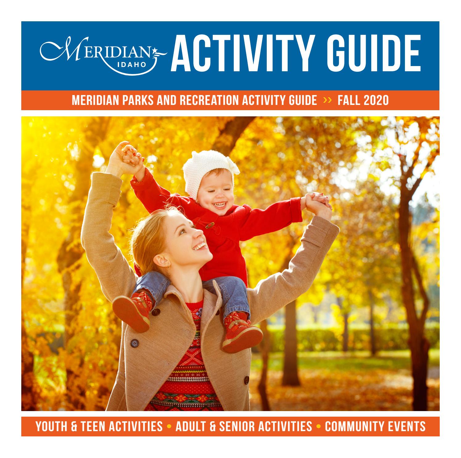 Fall 2020 Meridian Parks and Recreation Activity Guide by ...