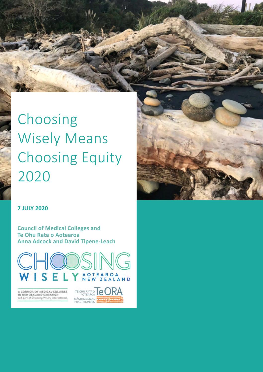 Choosing Wisely Means Equity 2020 by EIT Hawke's Bay - Issuu