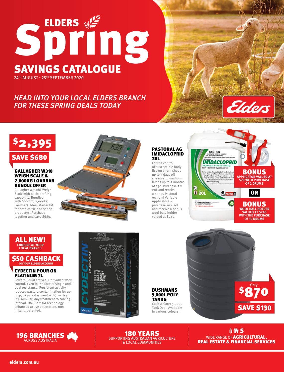 Elders 2020 Spring Catalogue VIC, SA, NSW by Elders Limited - Issuu