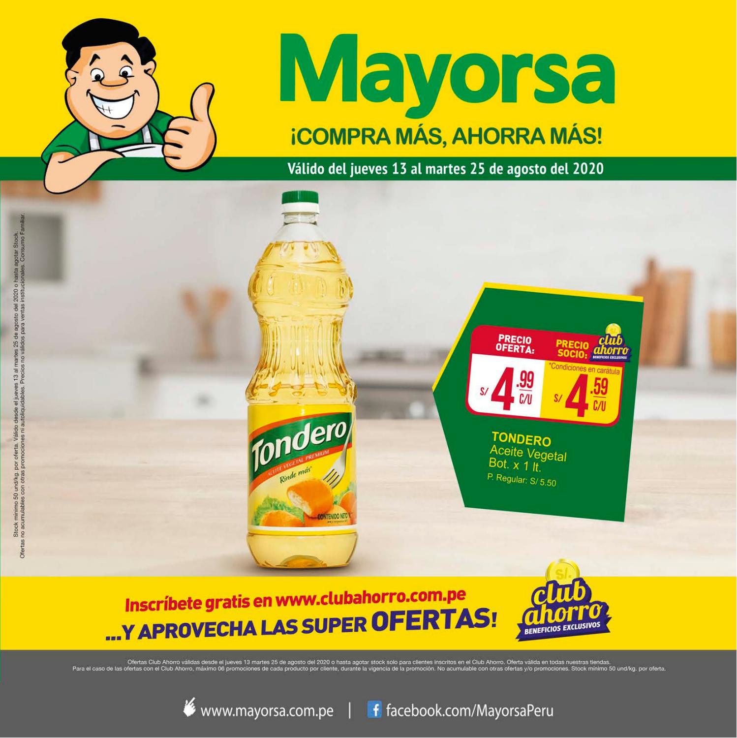 catalogo Mayorsa - Agosto 20 by catalogos peruanos - Issuu