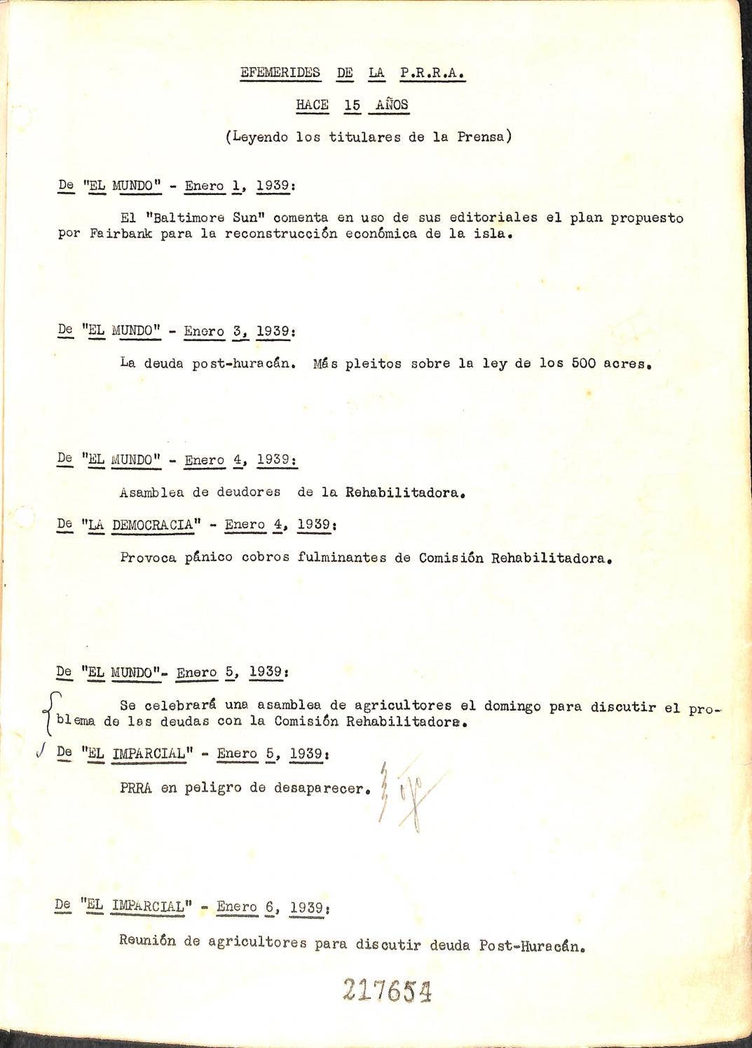 La PRAA según la prensa puertorriqueña, Tomo 6 (1939-1940) by La ...