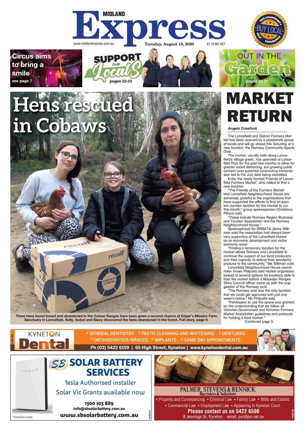 Midland Express TUesday 18 AUgust 2020 by MidlandExpress - Issuu