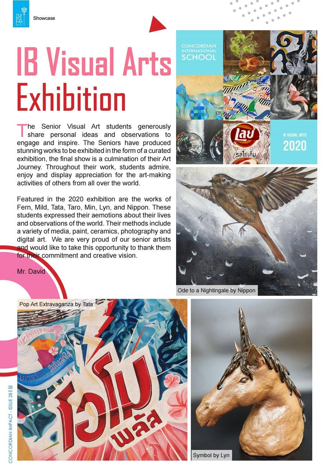 IB Visual Arts Exhibition by Concordian International School - Issuu