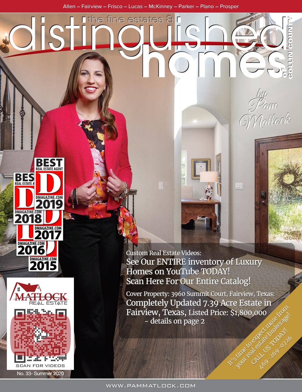 Distinguished Homes Magazine - Summer 2020 Edition by Matlock Real ...