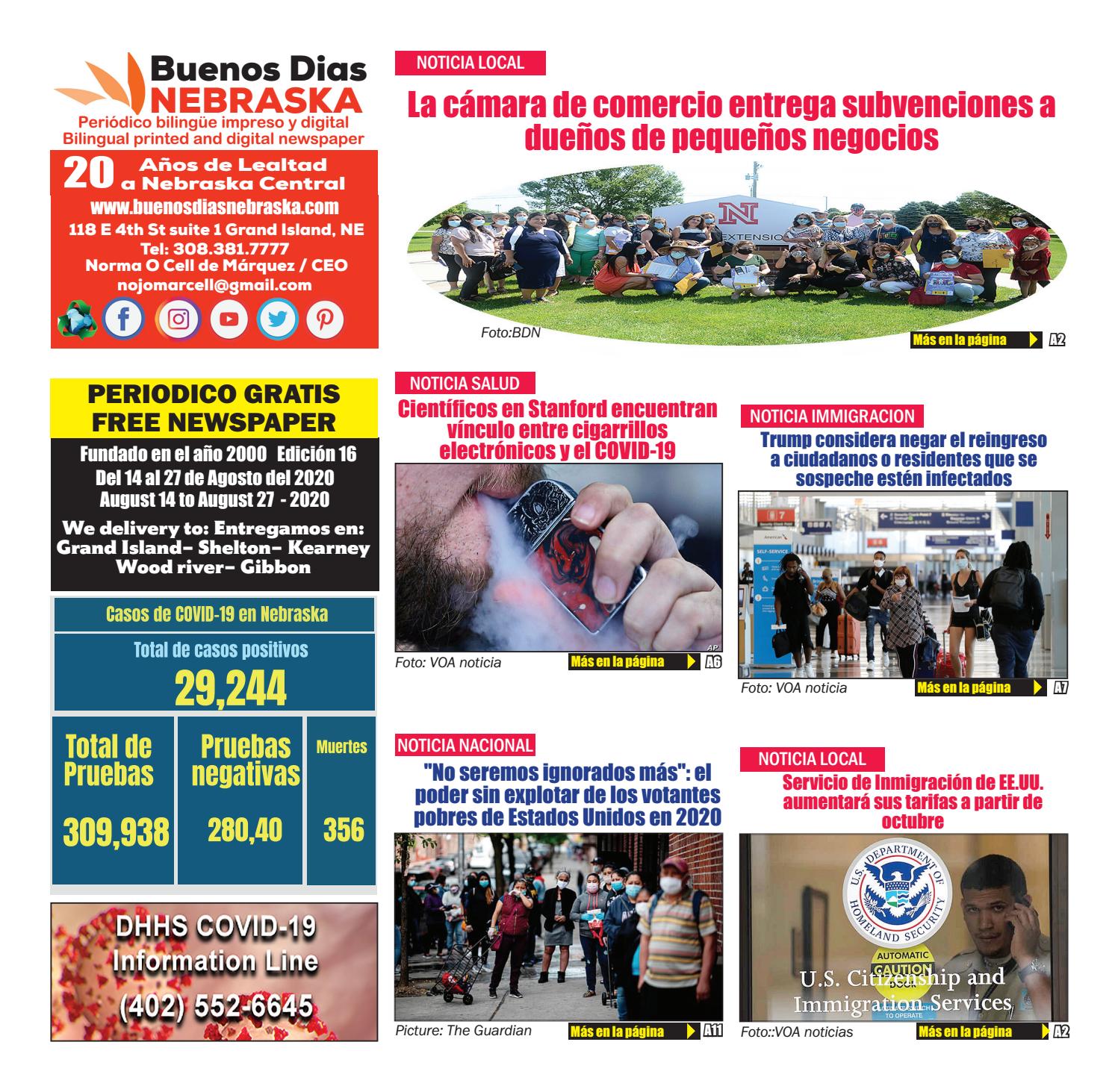 Periódico bilingüe en Inglés y Español./ Bilingual newspaper in English ...