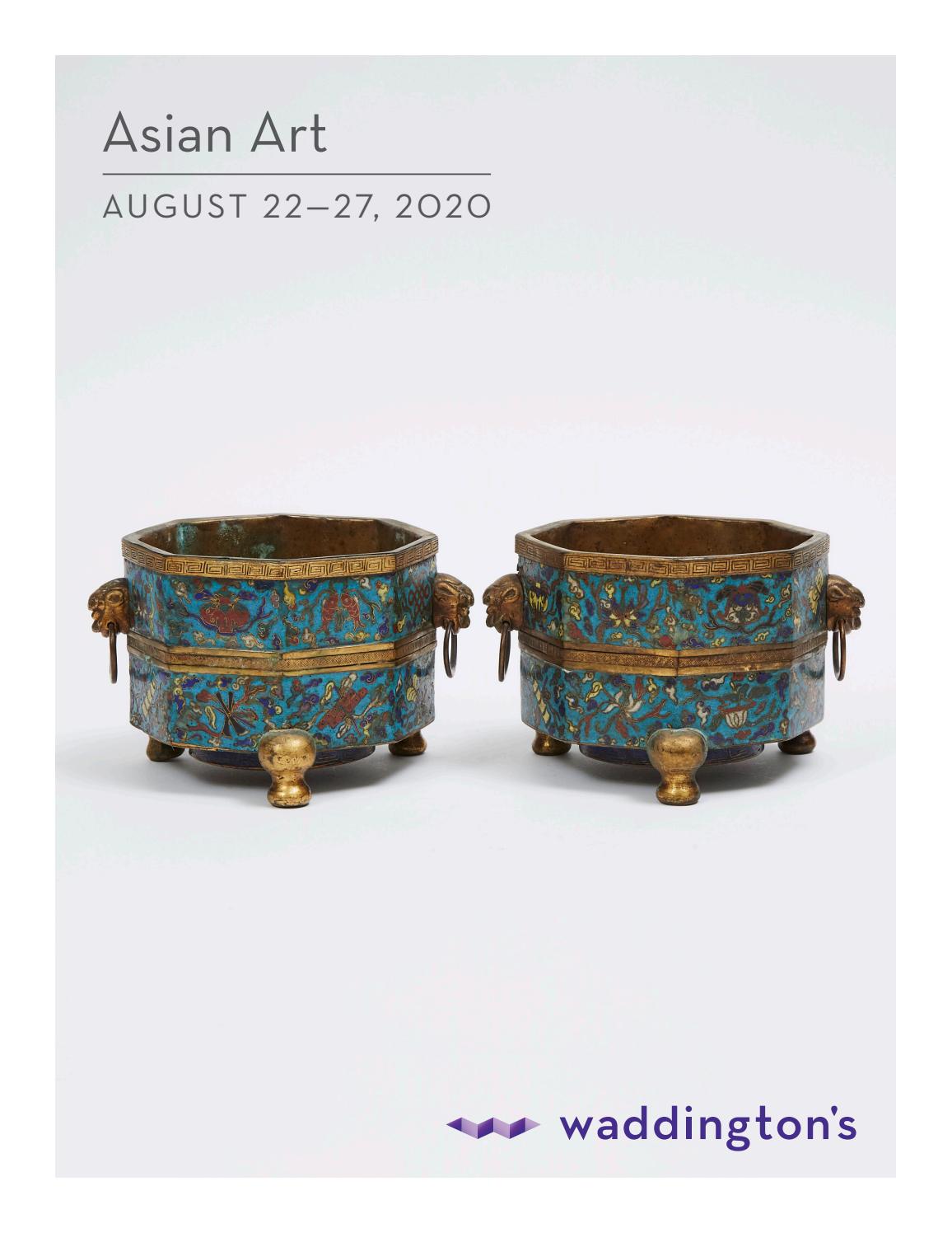 Asian Art | August 22 - 27, 2020 by waddingtons - Issuu