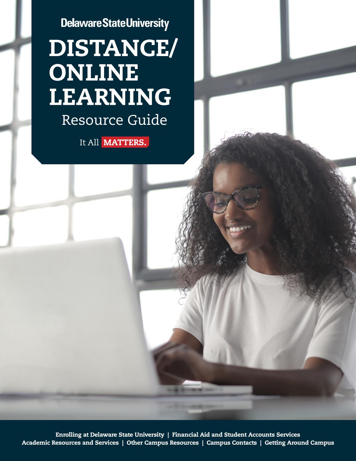 Delaware State University Distance/Online Learning Resource Guide by ...