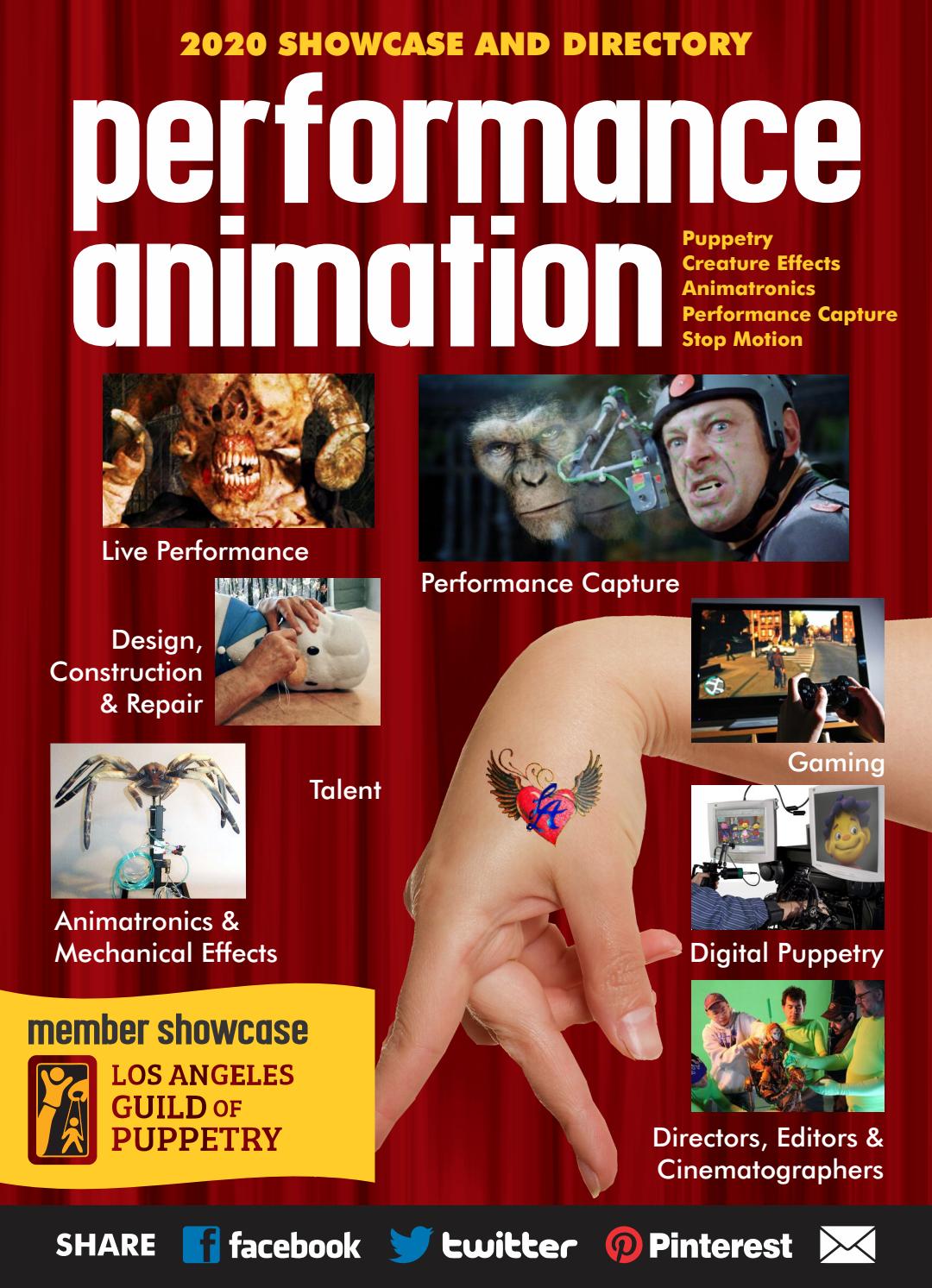 Performance Animation 2020 Directory by Bill Weber Studios - Issuu