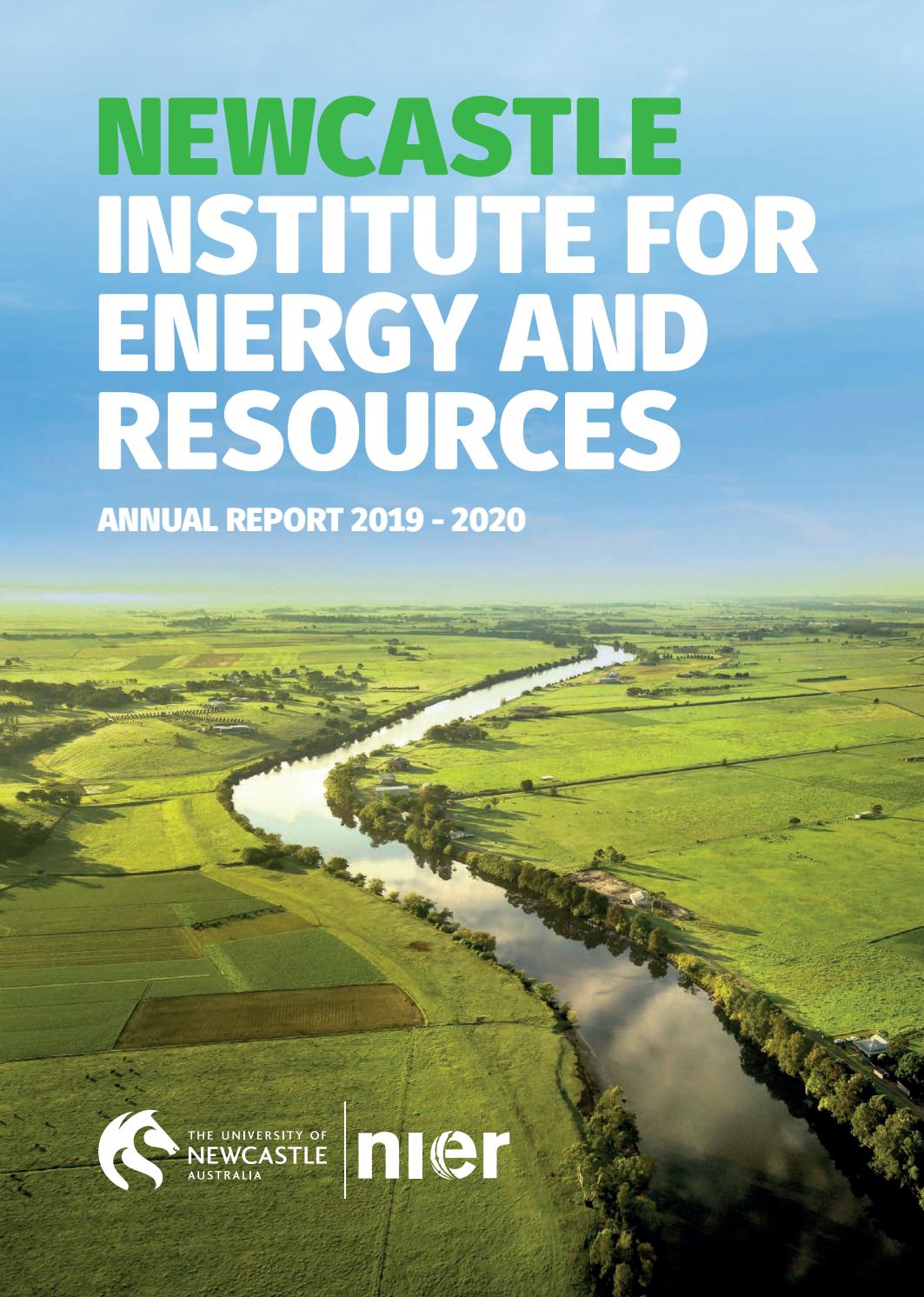 Newcastle Institute for Energy and Resources - 2020 Annual Report by ...