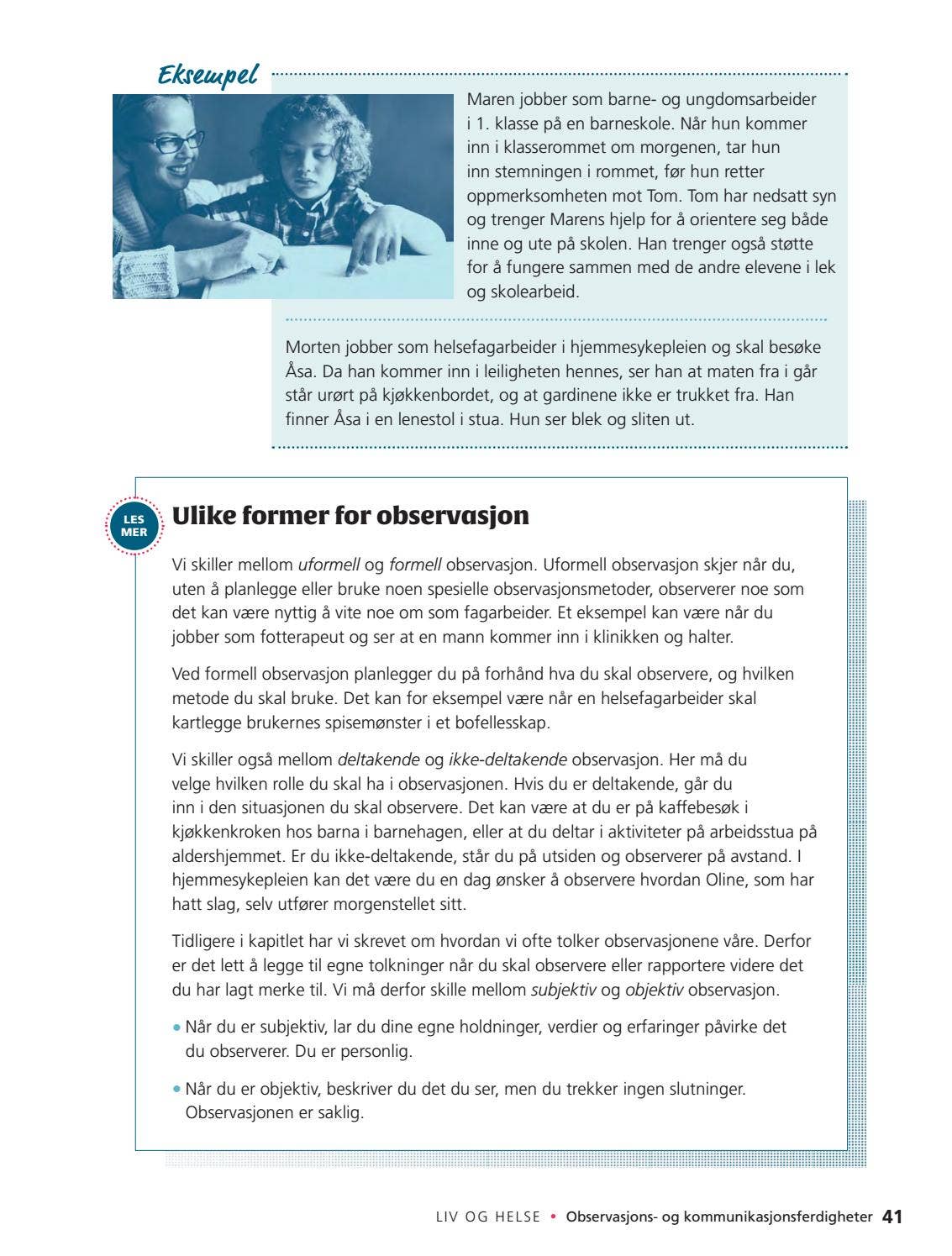 Liv og Helse Kommunikasjon (LK20) Utdrag by Cappelen Damm - Issuu