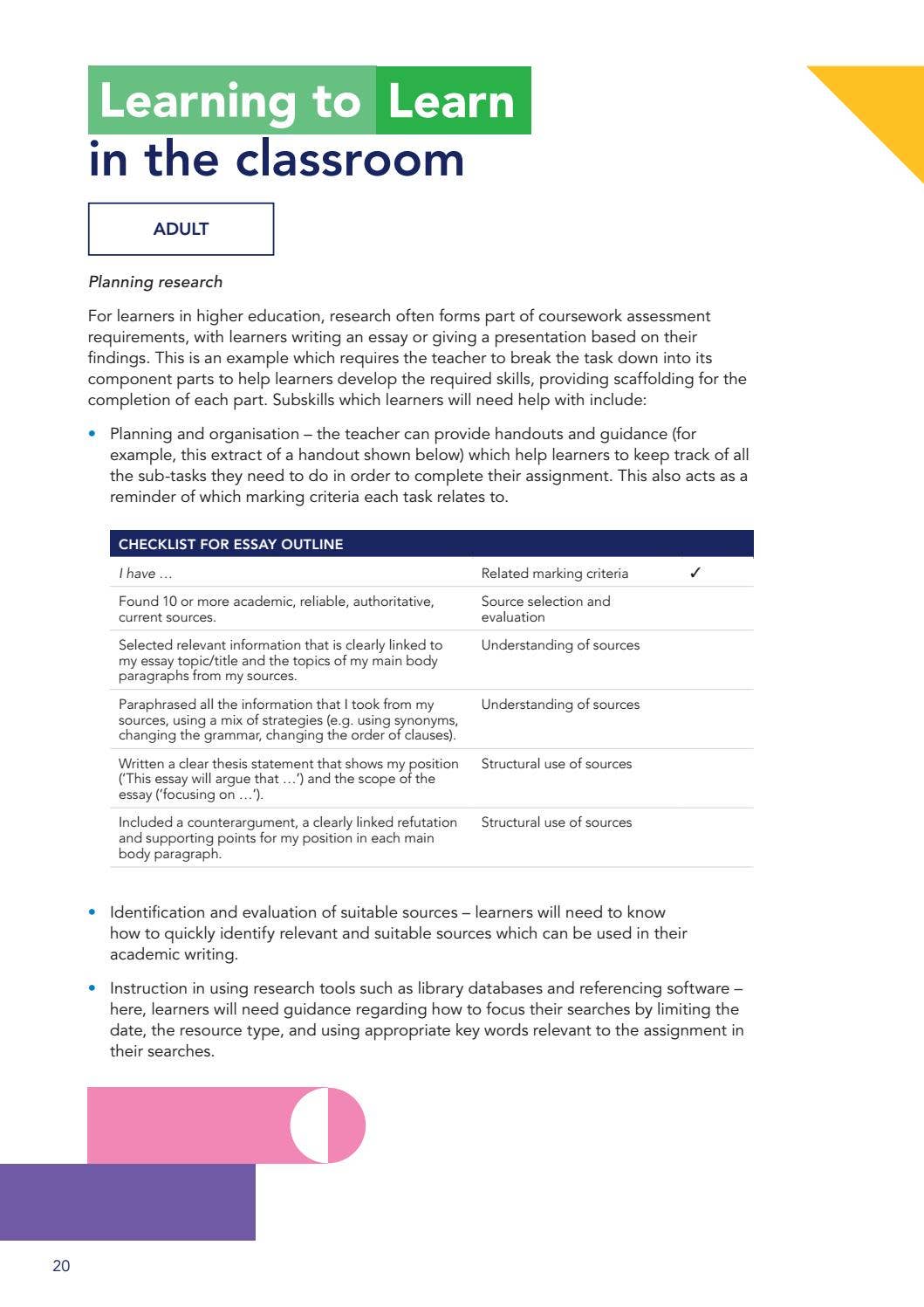 Cambridge Life Competencies Framework: Adult Learners by Cambridge ...