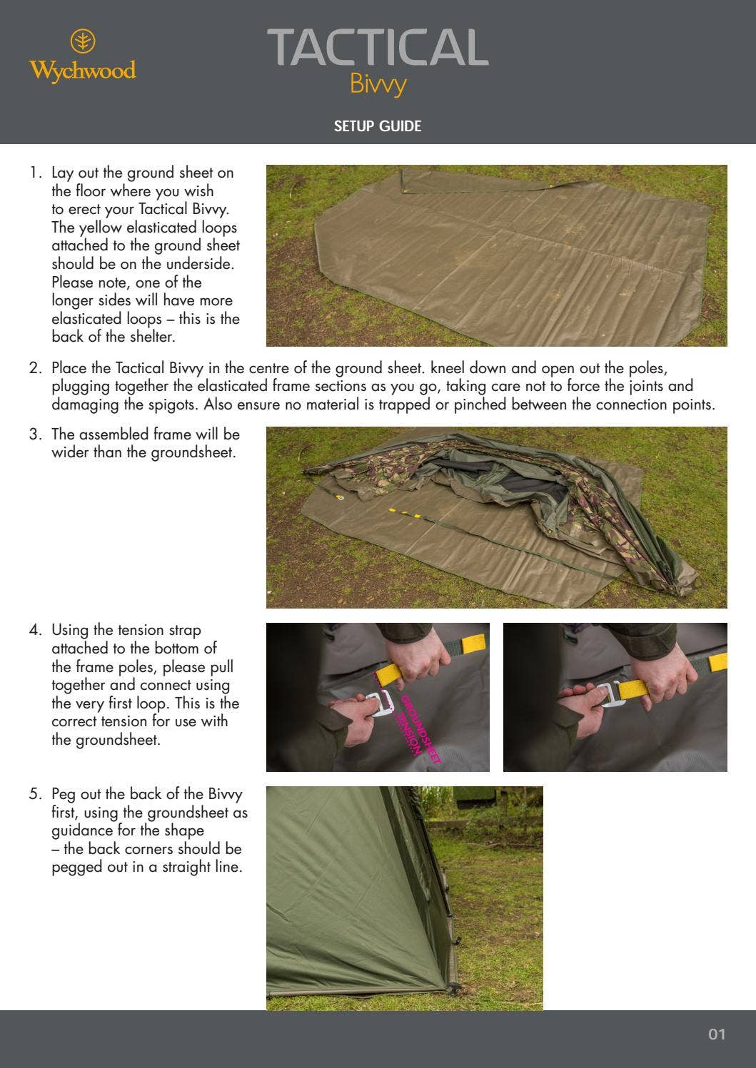 Wychwood Tactical Bivvy setup guide by Leeda - Issuu
