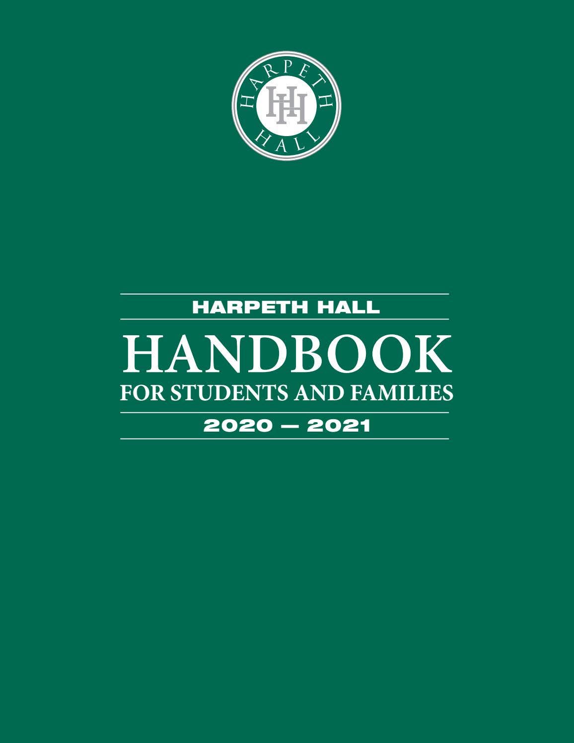 Harpeth Hall Student Handbook 2020-2021 by Harpeth Hall Communications ...