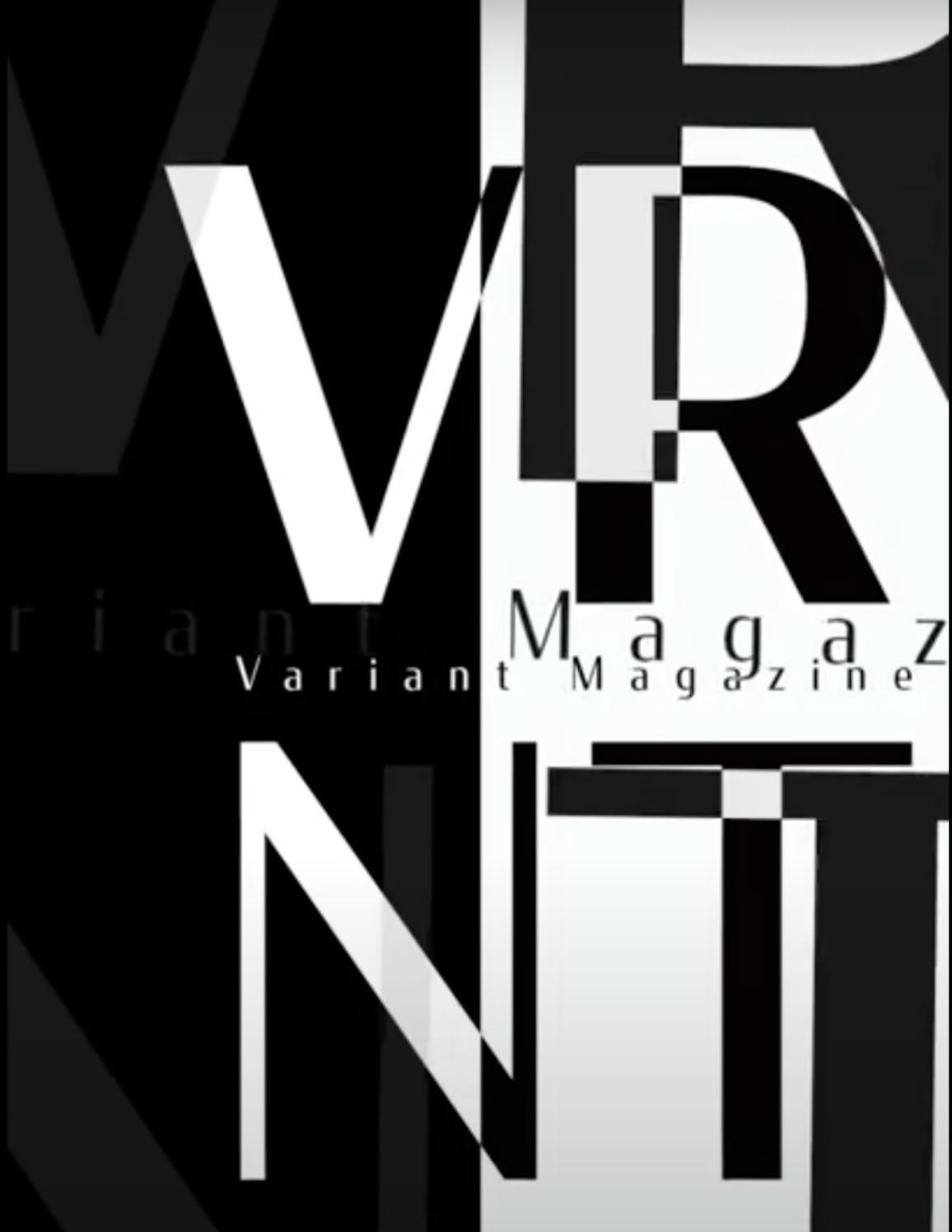 VARIANT Magazine Vol. 4 Issue 1: Evolve by VARIANT Magazine - Issuu