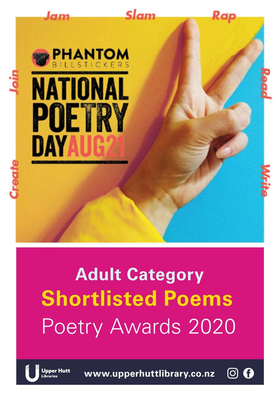 Poetry Awards - Shortlisted Adults Poems by Upper Hutt City Libraries ...