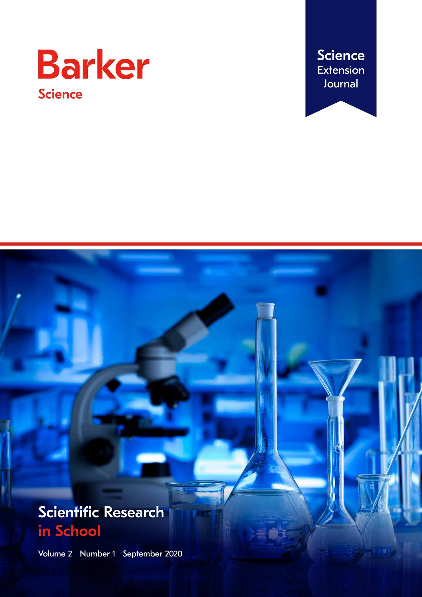 Science Extension Journal: Volume 2 |Number 1|September 2020 by Barker ...