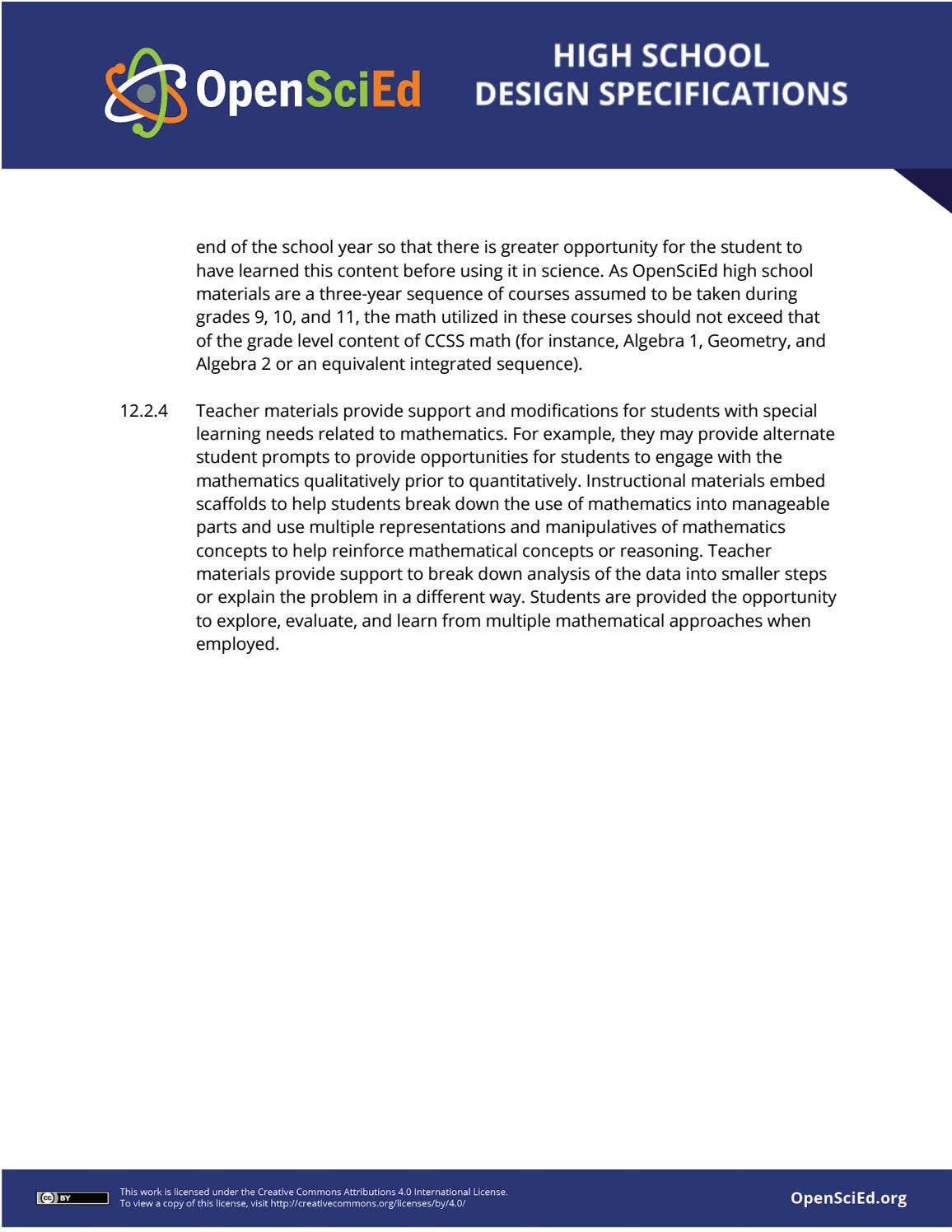 OpenSciEd Design Specifications - High School by openscied - Issuu