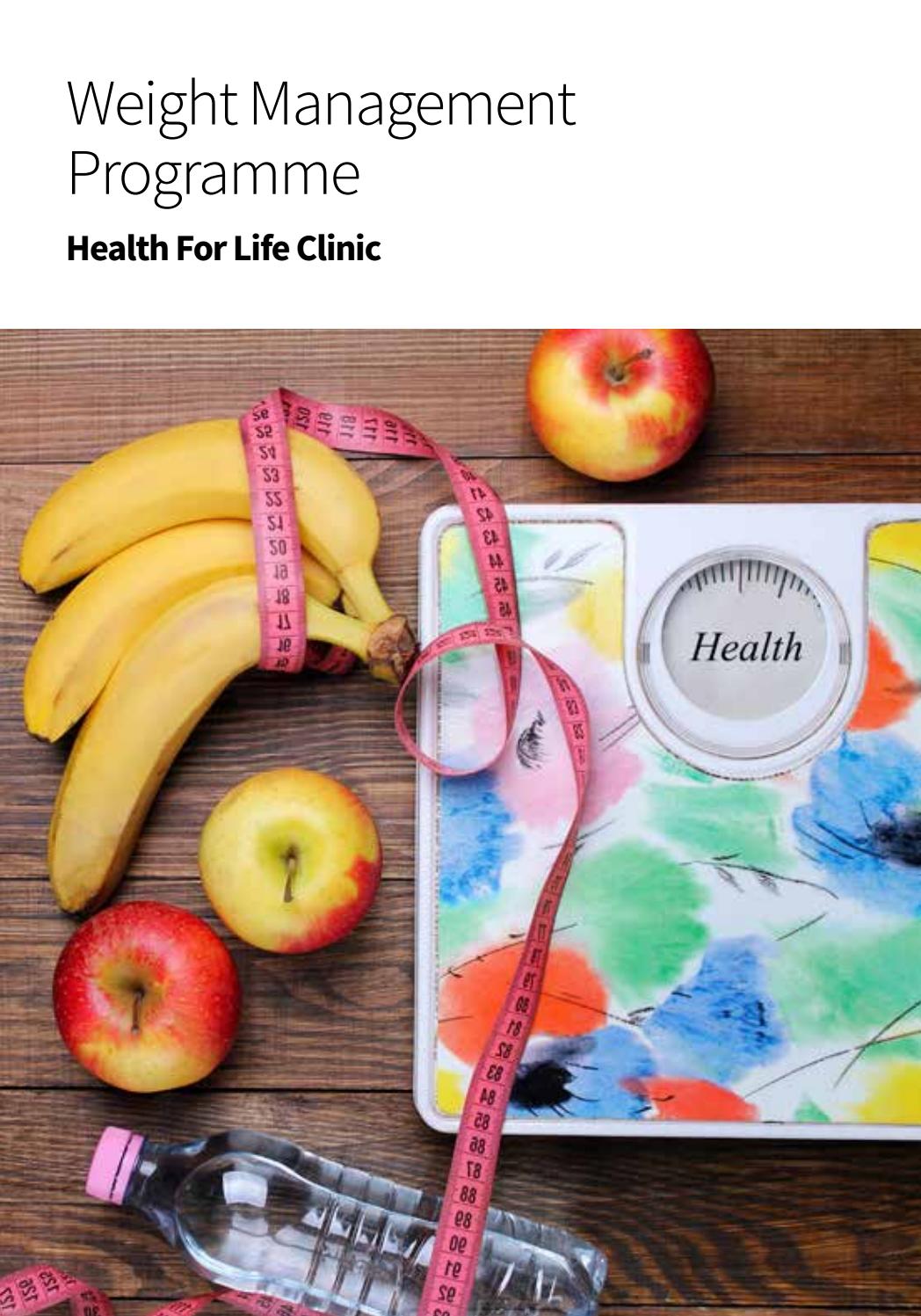 Weight Management Programme by Yishun Health - Issuu