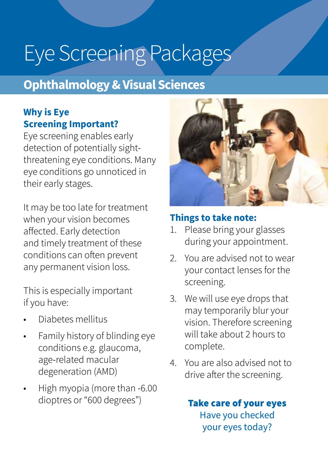 Eye Screening by Yishun Health - Issuu