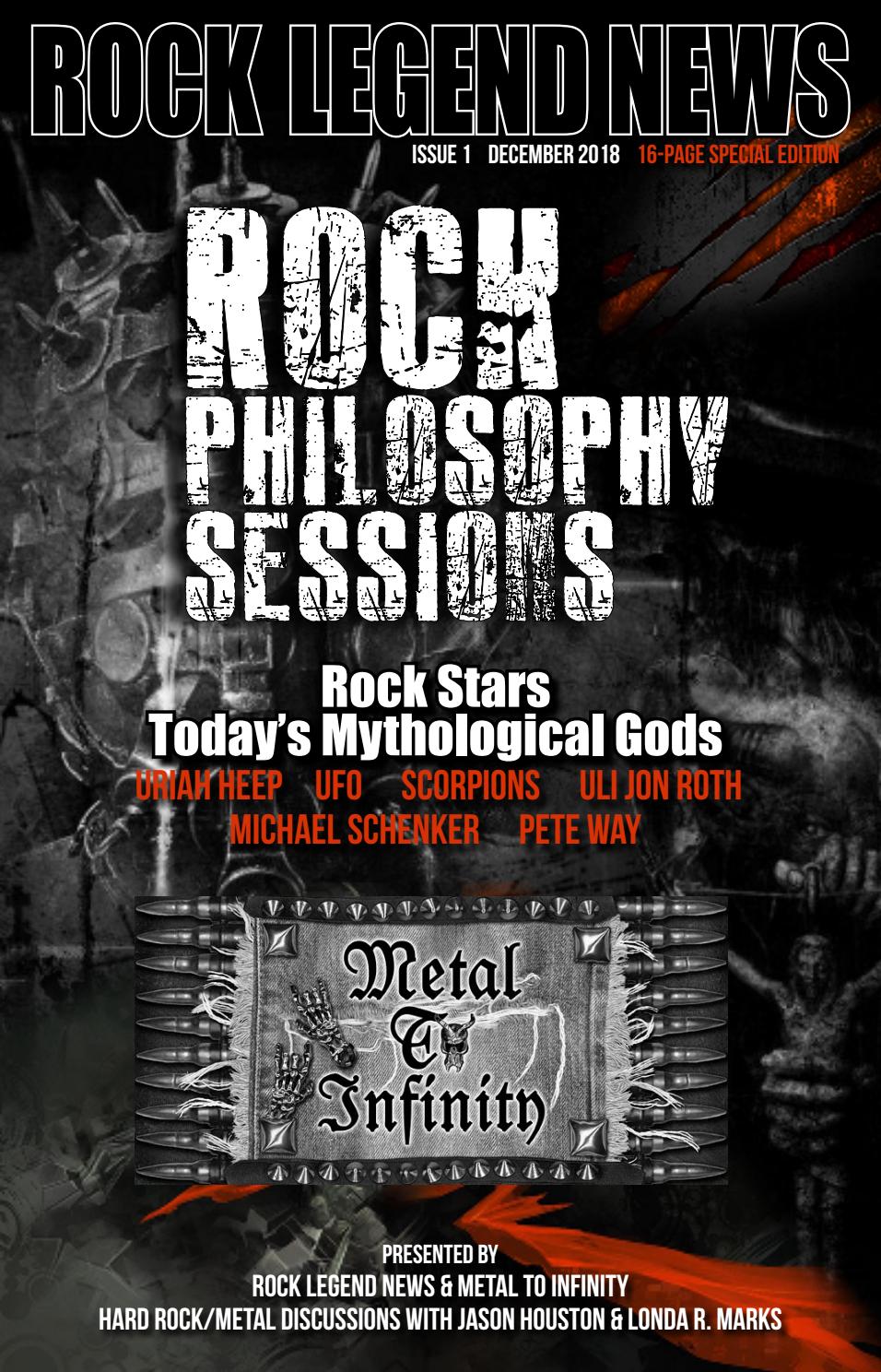 Rock Legend News Special Edition Rock Philosophy Sessions by ROCK ...