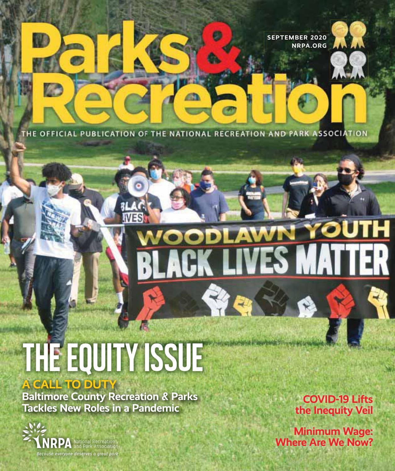 Parks & Recreation Magazine - September 2020 - Addressing Equity by ...
