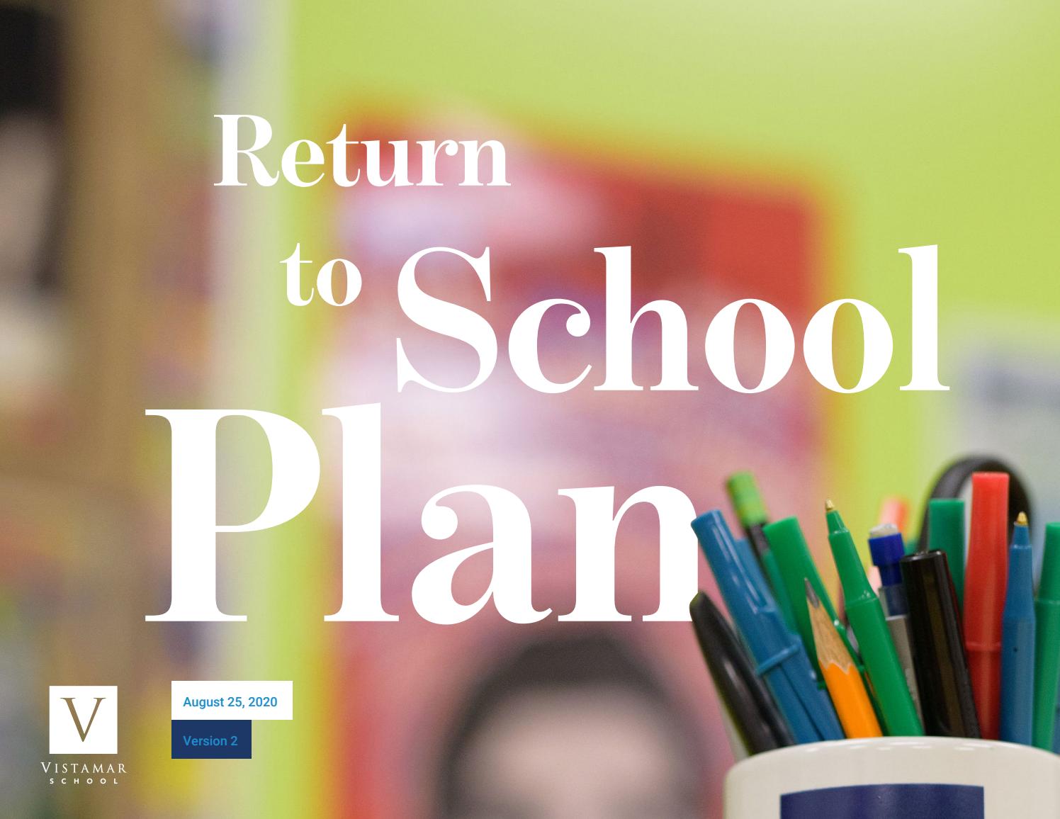 Return to School Plan v2 by Vistamar School - Issuu