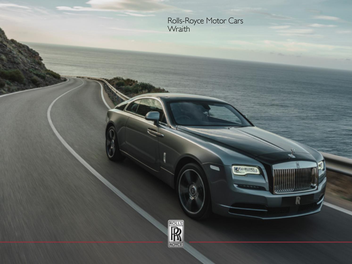 Rolls-Royce Wraith Overview Brochure by Nikita Babichev - Issuu