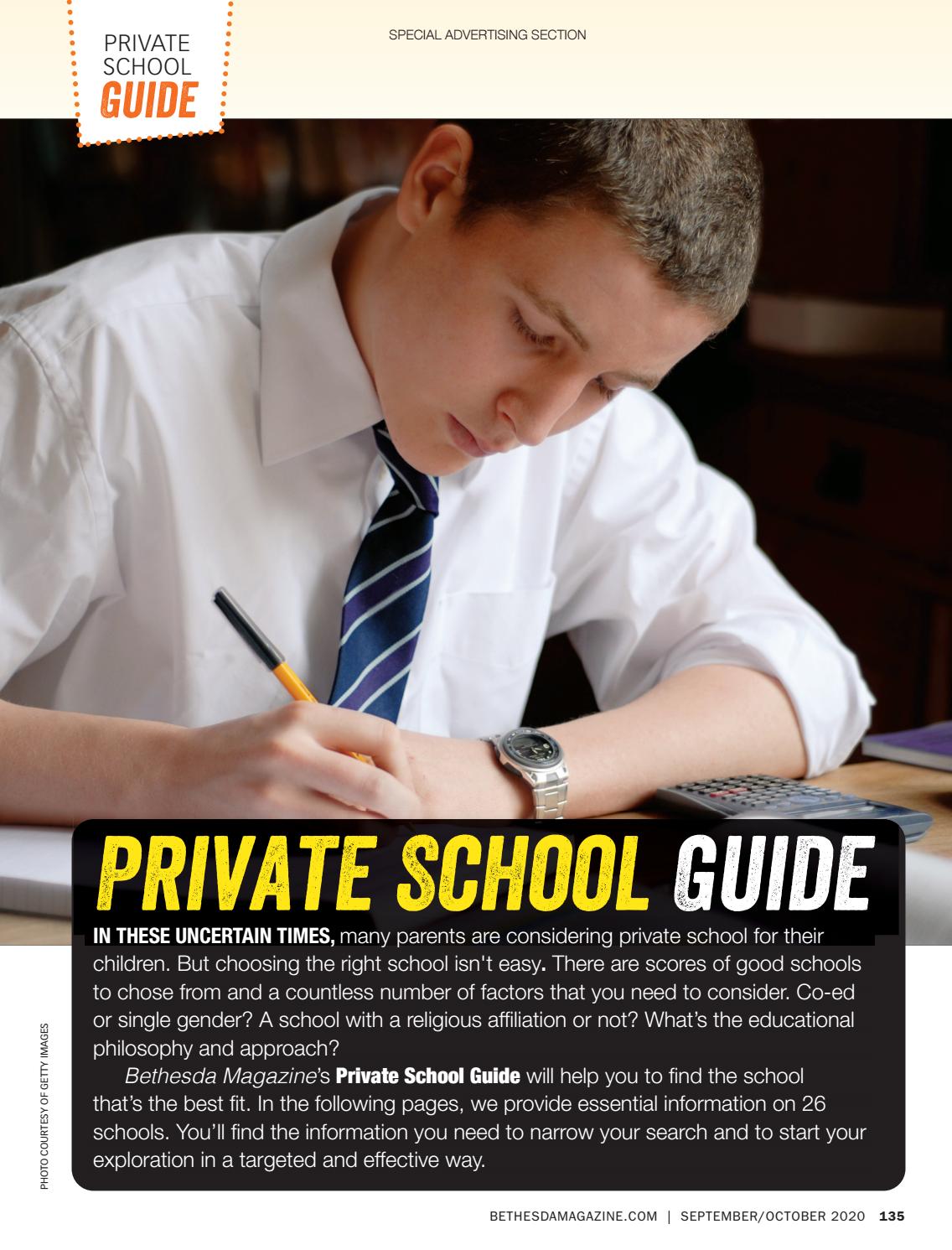 Private School Guide 2020 by MoCo360 - Issuu