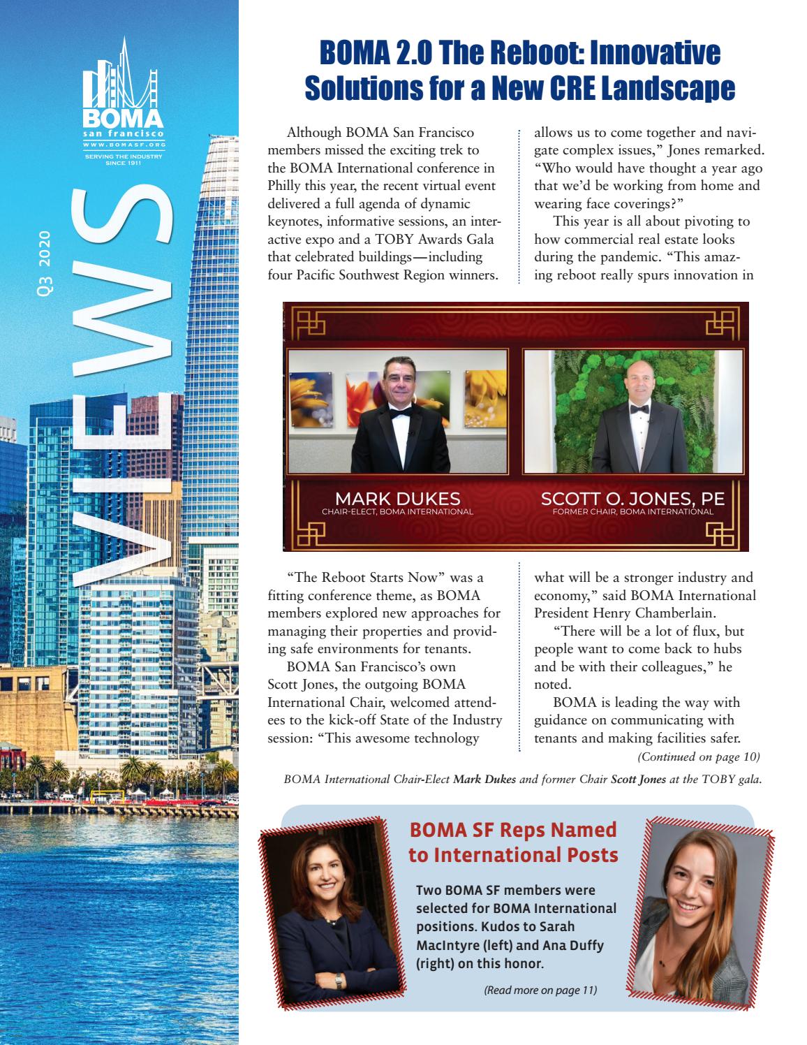 BOMA San Francisco Views Q3 2020 by BOMA San Francisco - Issuu