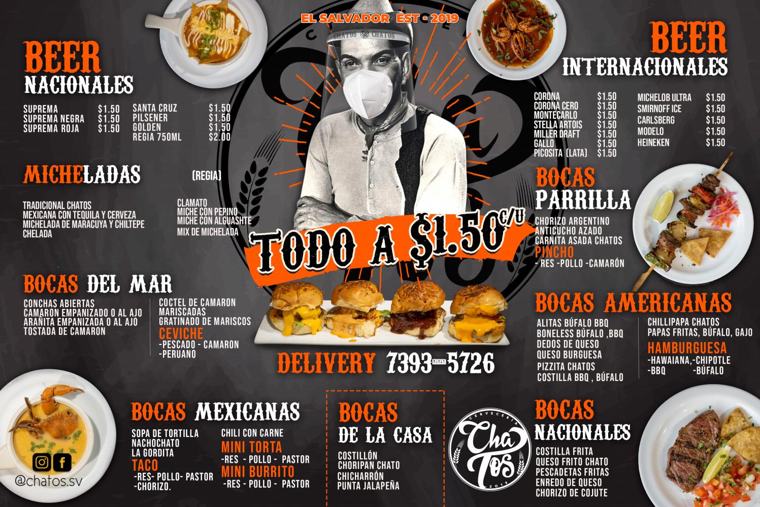 MENU CHATOS by información negocios - Issuu