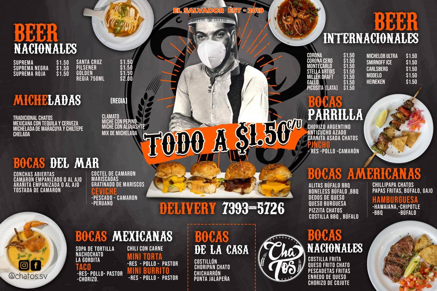 MENU CHATOS by información negocios - Issuu