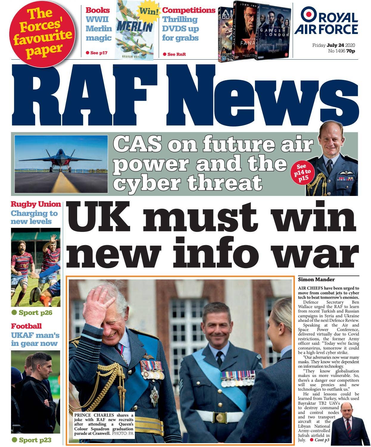 RAF News 24 July 2020 by RAF News - Issuu