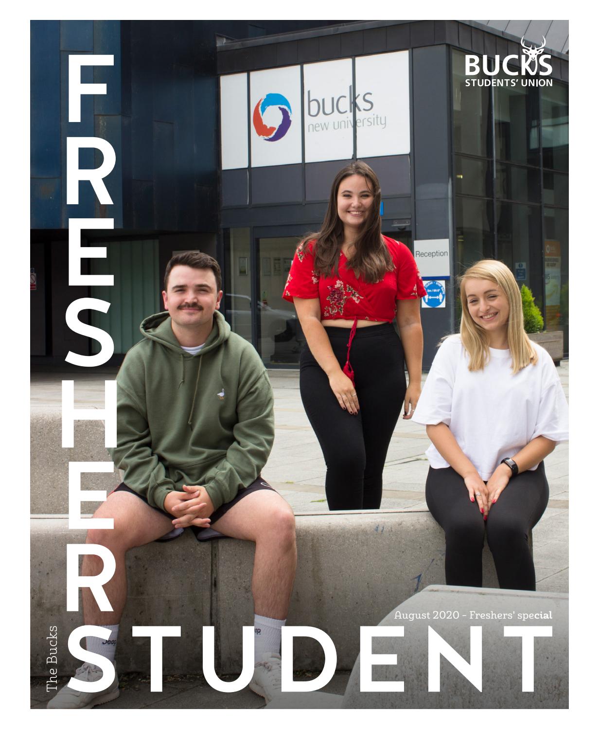The Bucks Student: Freshers' 2020 special edition by Bucks Students ...