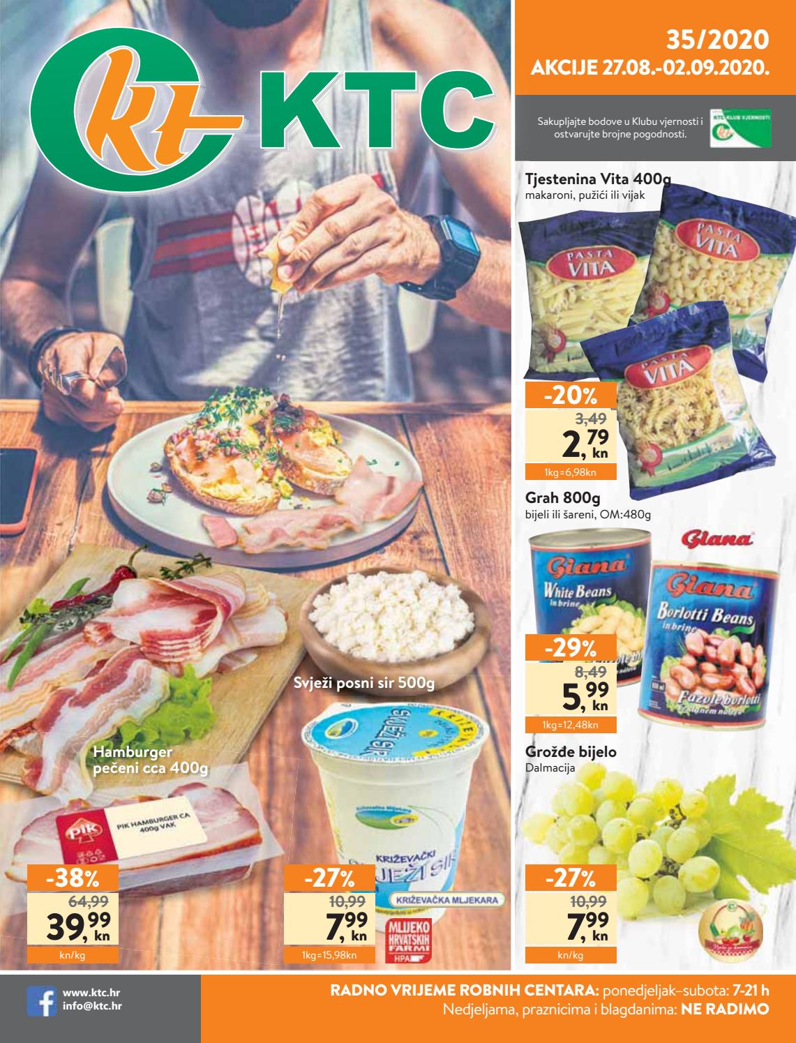 KTC katalog Supermarket od 27.08.-02.09.2020. by Catalog.hr - Issuu