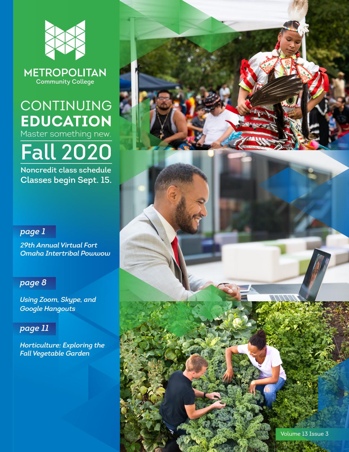 MCC Continuing Education Fall Mailer 2020 by MCC Community & Workforce ...