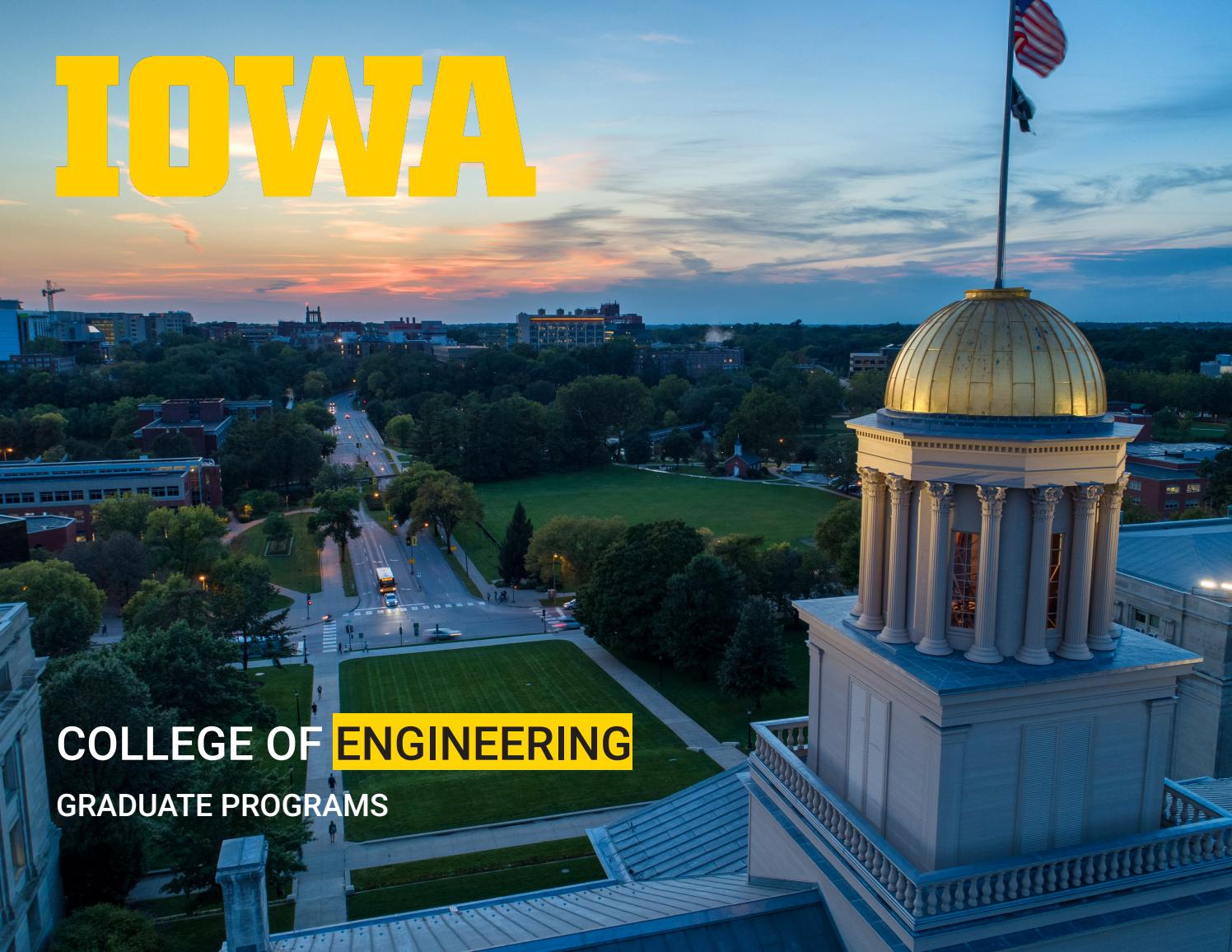 UI College of Engineering Graduate Student Viewbook by UIowa ...