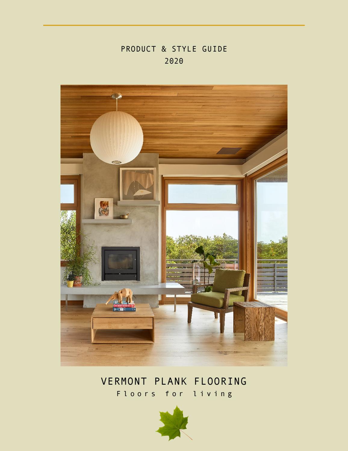 Vermont Plank Flooring - Product & Style Guide 2020 by Vermont Plank ...