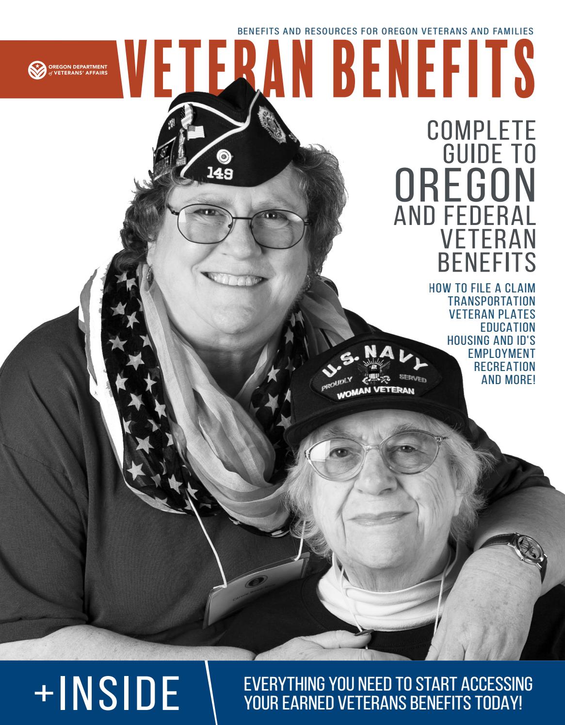 Oregon Veteran Benefits Magazine by Oregon Department of Veterans ...