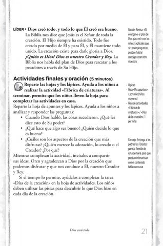 Proyecto Evangelio Para Niños - Folleto Informativo by lifeway-espanol ...