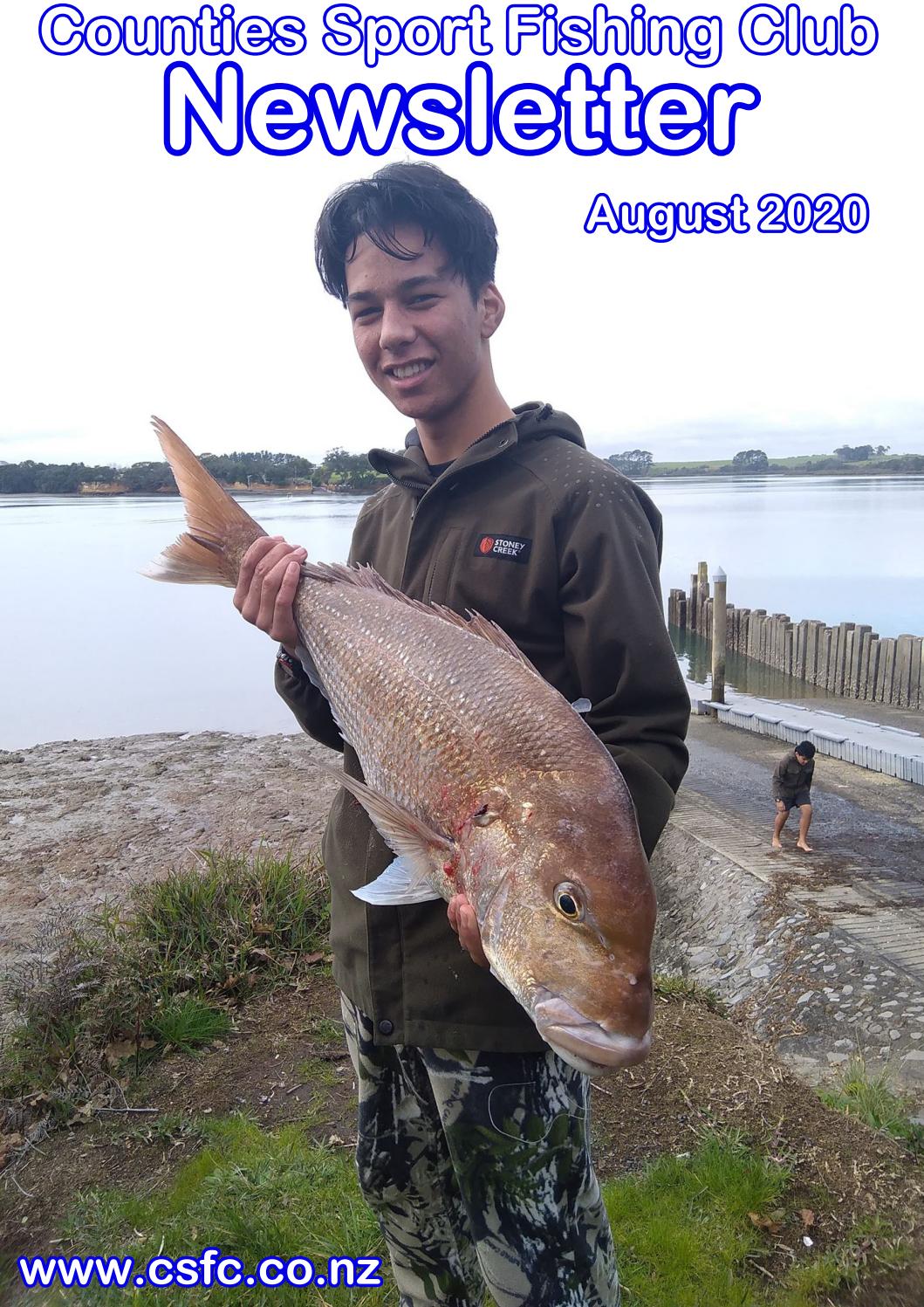 Counties Sport Fishing Club Newsletter August 2020 by CSFC - Issuu