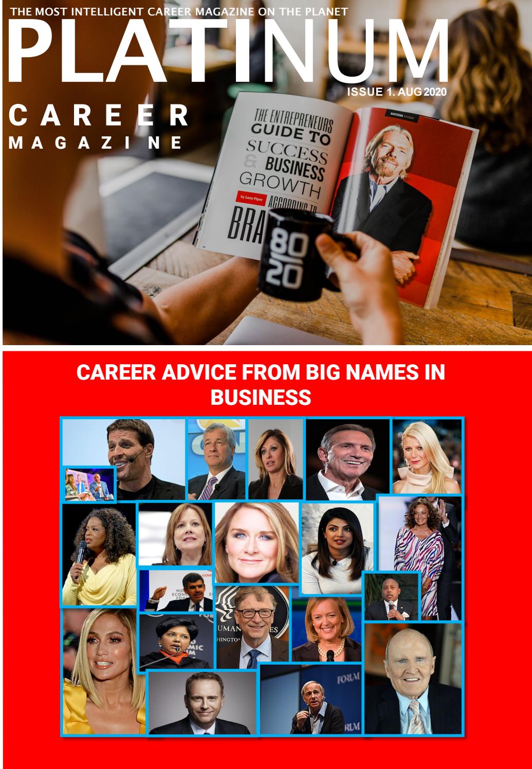 PLATINUM CAREER MAGAZINE by Stephen Fahey - Issuu