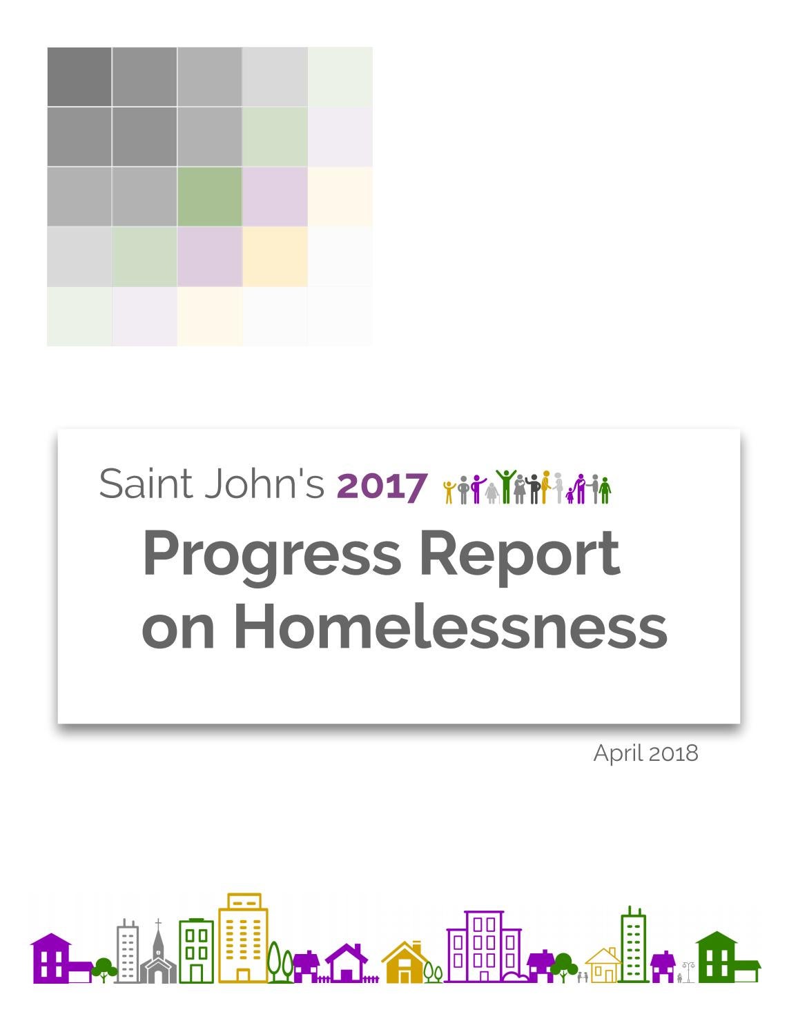 Saint John Homelessness Progress Report 2017 by sjhdc - Issuu
