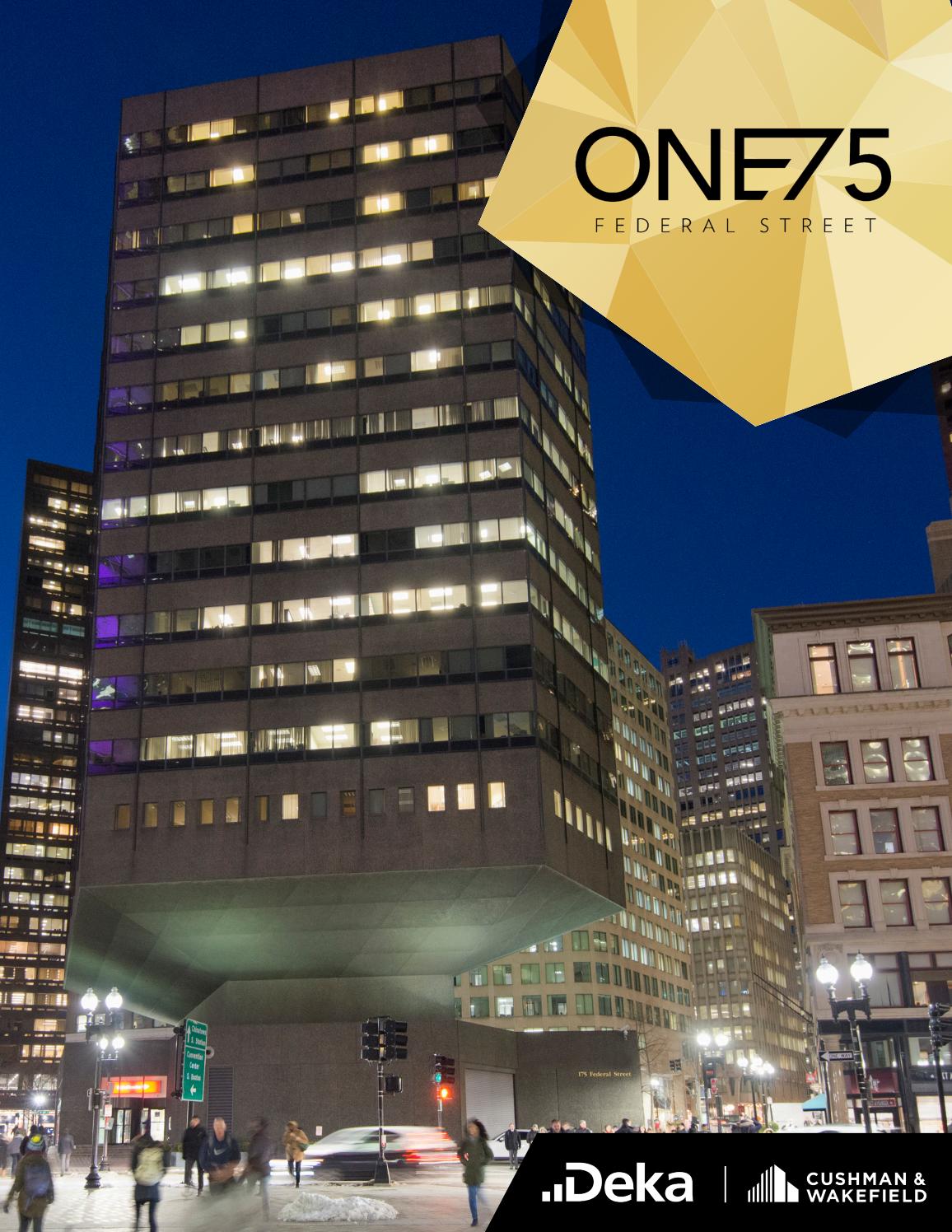 175 Federal Street Brochure by Cushman & Wakefield - Issuu