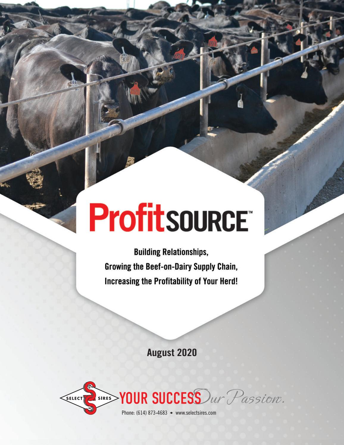 ProfitSOURCE Sires | August 2020 by Select Sires - Issuu