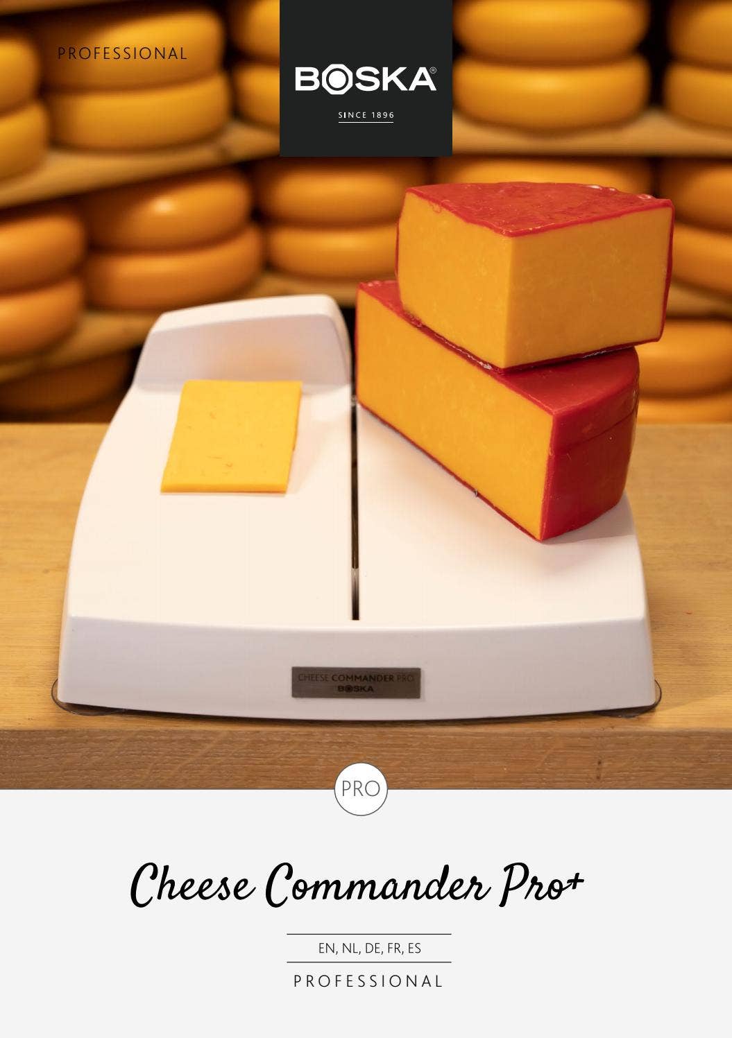 Boska Cheese Commander Pro+ Manual (NL, DE, FR, EN, ES) - 550601 by ...