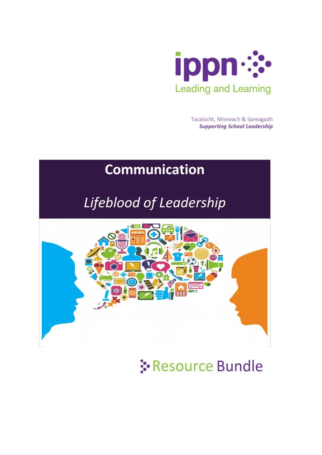 Communication: Lifeblood of Leadership by Irish Primary Principals ...