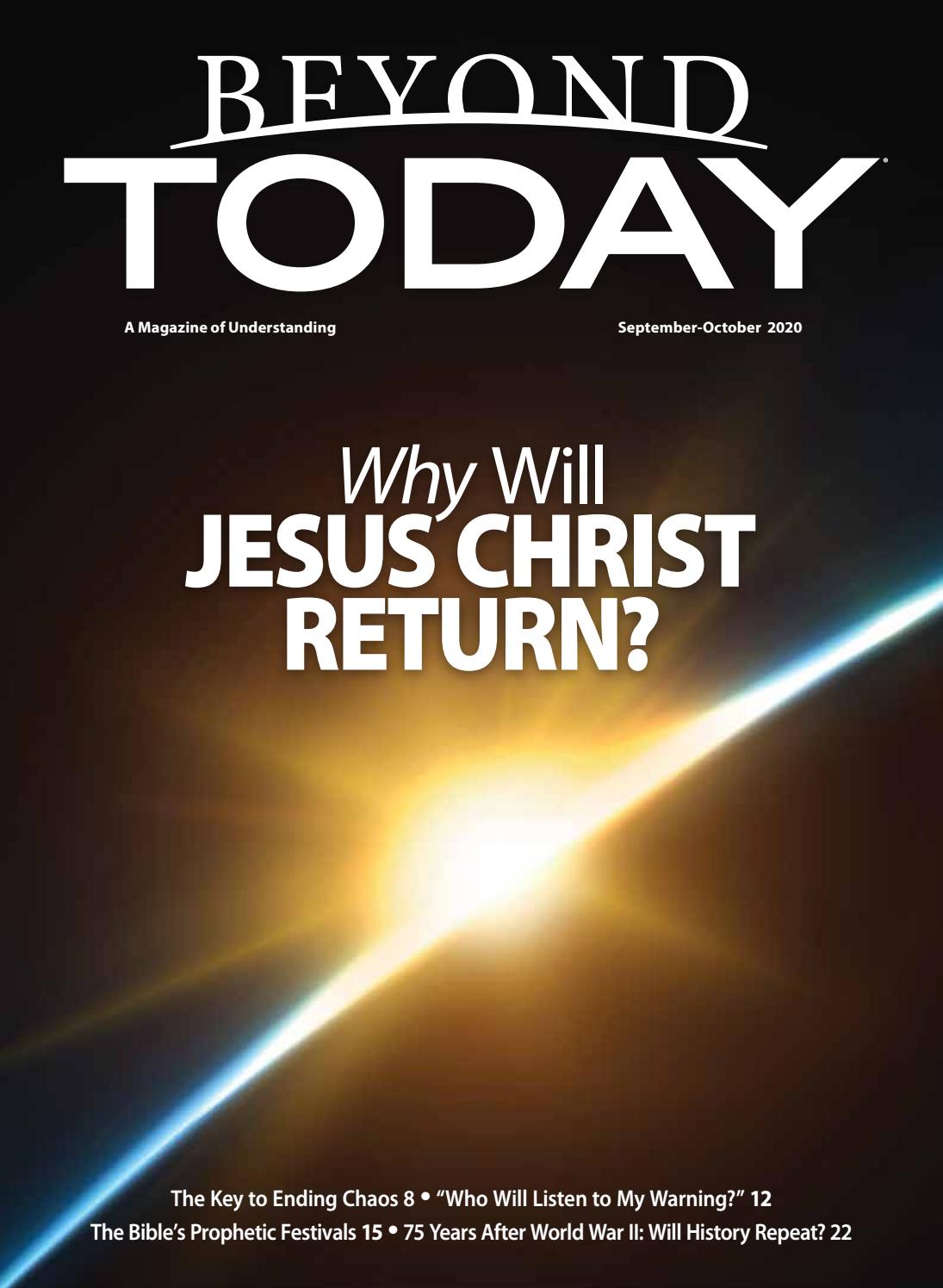 Beyond Today Magazine -- September/October 2020 by United Church of God ...